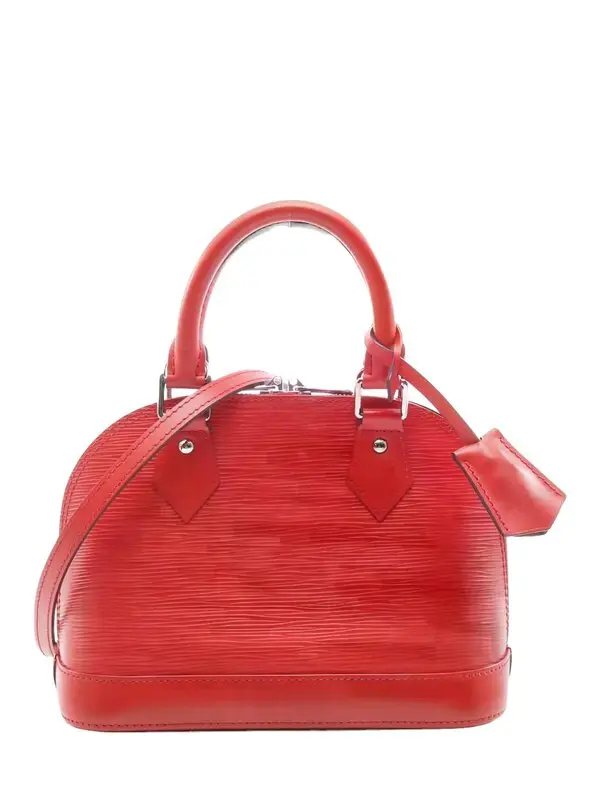 LOUIS VUITTON 2014 Alma Bb Tote Bag - Red