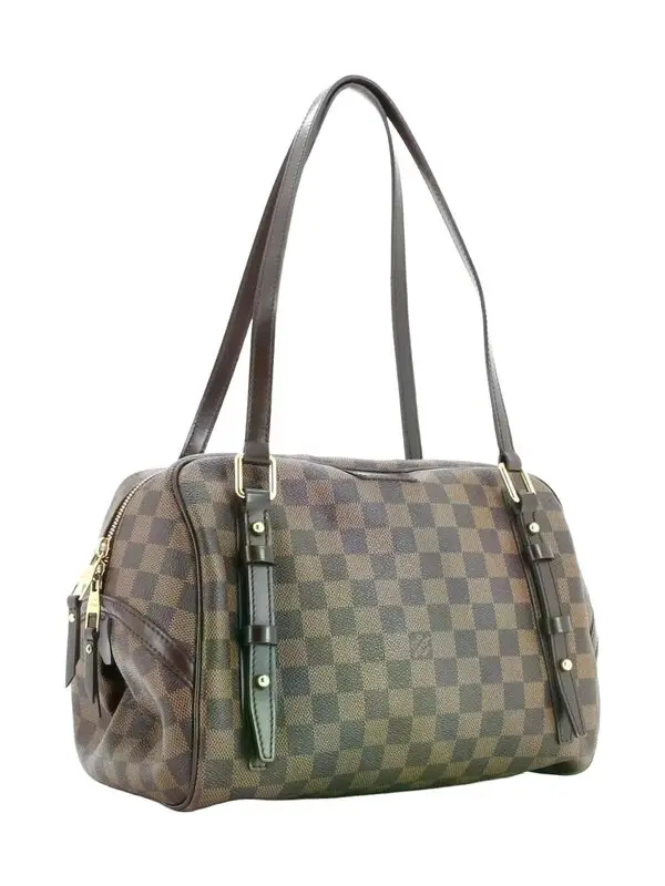 LOUIS VUITTON Rivington Damier Gm Satchel - Brown