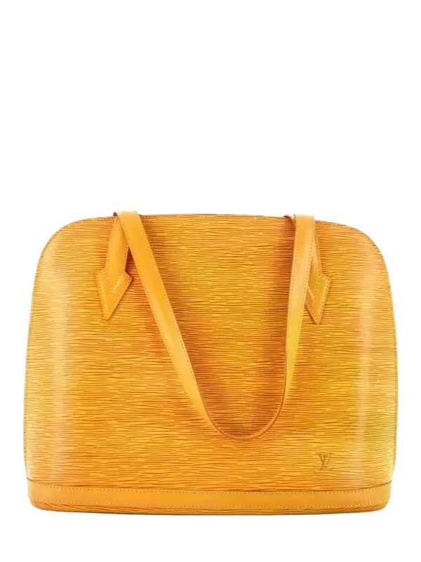 LOUIS VUITTON Lussac Epi Leather Shoulder Bag - Yellow