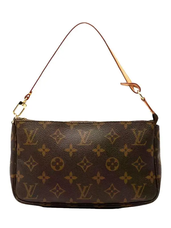 LOUIS VUITTON 1999 Monogram Pochette Accessoires - Brown