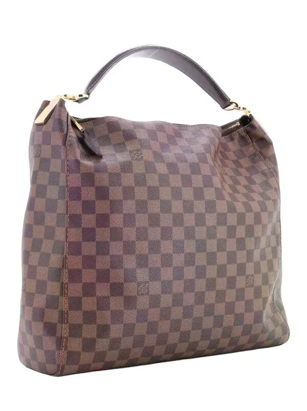 LOUIS VUITTON Portobello Handbag Damier Gm - Brown