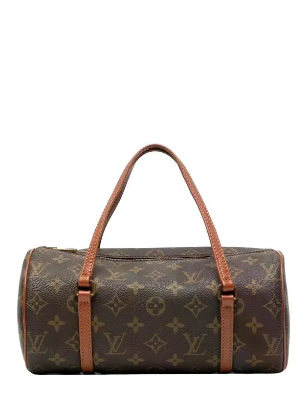 LOUIS VUITTON 1985 Monogram Papillon 26 Handbag - Brown