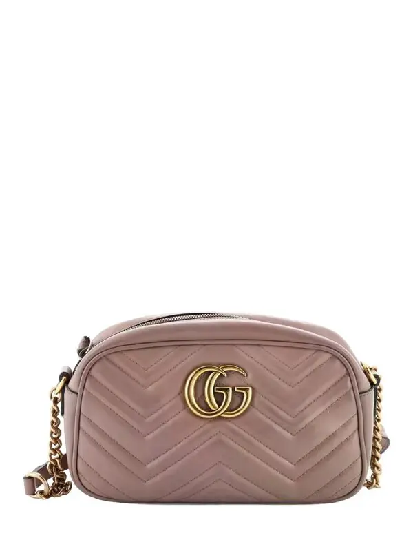 Gucci Gg Marmont Small Shoulder Bag - Neutrals