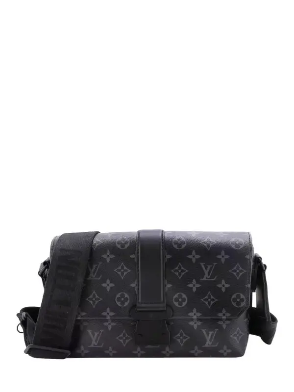 LOUIS VUITTON S-cape Messenger Bag Monogram Eclipse Canvas - Black