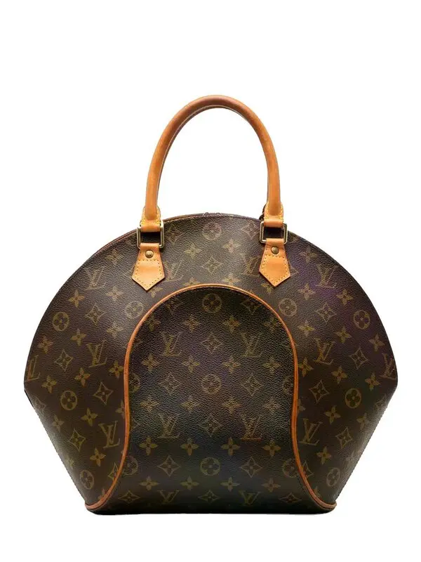 LOUIS VUITTON 1998 Monogram Ellipse Mm Handbag - Brown