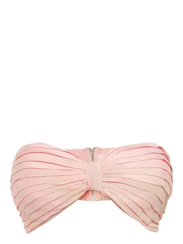 Ronny Kobo Mayah Pleated Top - Pink