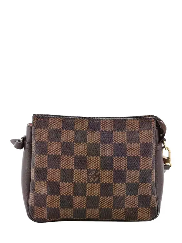 LOUIS VUITTON Trousse Makeup Bag Damier Pouch - Brown