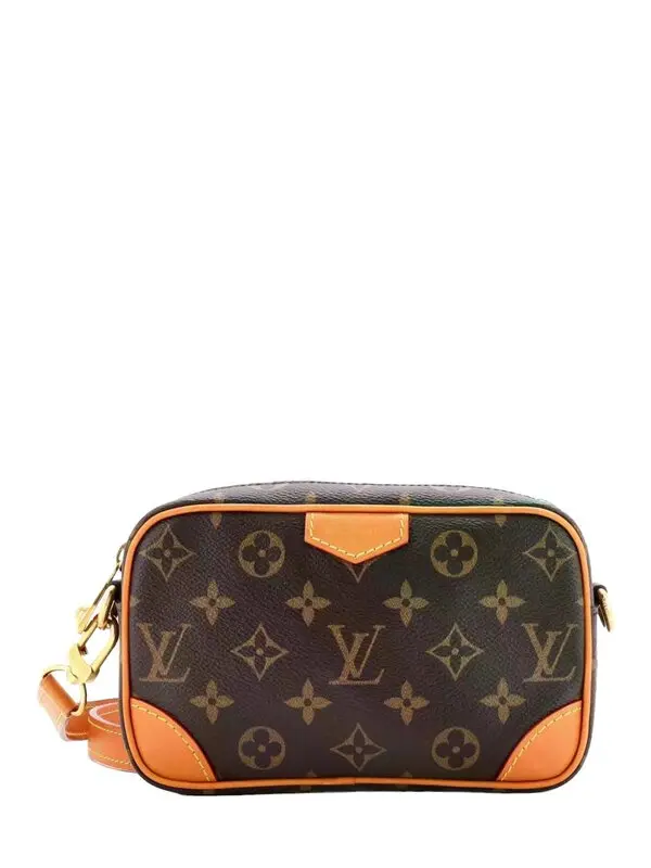 LOUIS VUITTON Trocadero Wearable Wallet Monogram Canvas Crossbody Bag - Brown