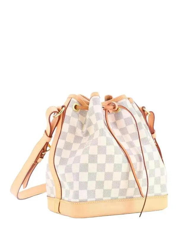 LOUIS VUITTON Noe Handbag Damier Bb Bucket Bag - White