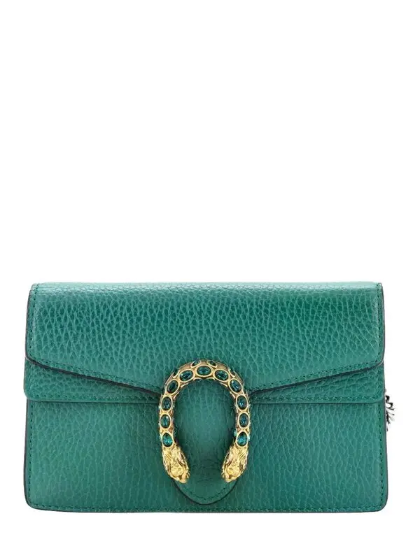 Gucci Dionysus Super Mini Clutch Bag - Green