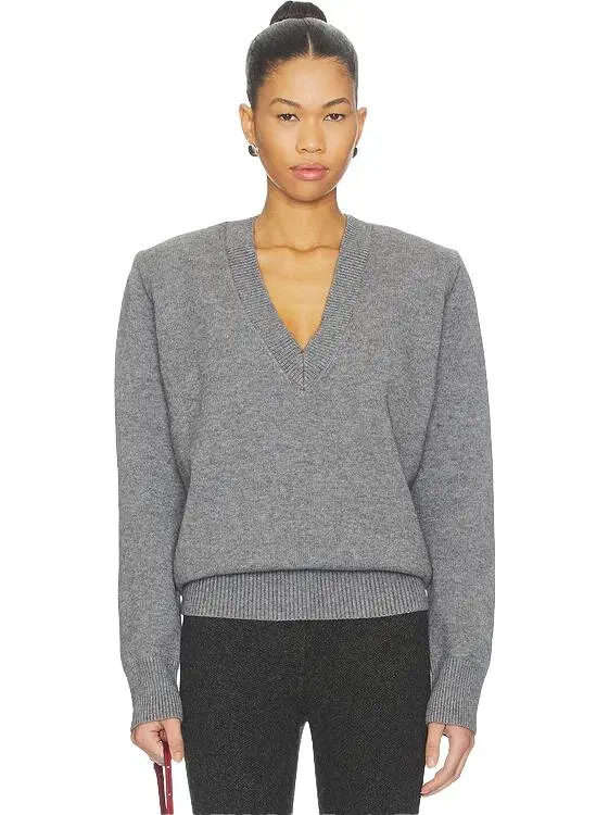 SEROYA Sylvie Sweater - Medium Grey
