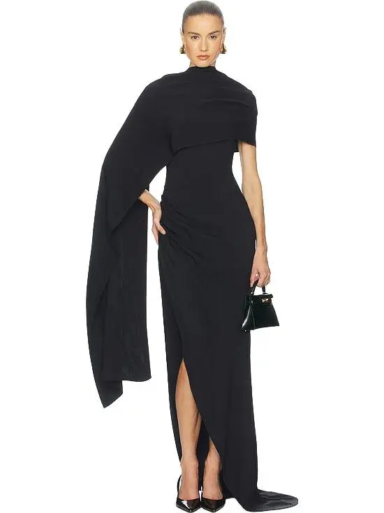 HELSA The Anastasia Gown - Black