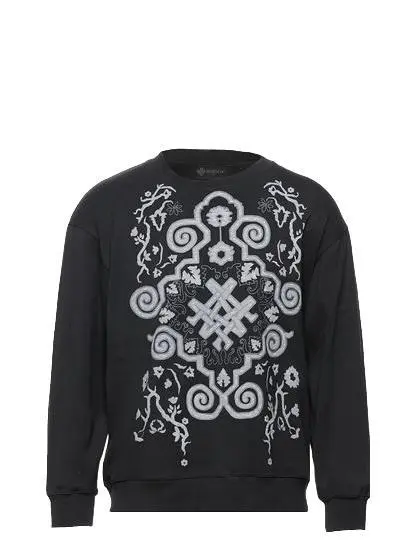 Mr & Mrs Italy Printed Sweatshirt - Black