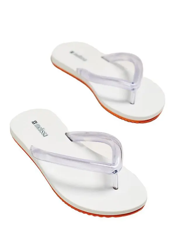 Melissa Airflow Thong Sandals - White