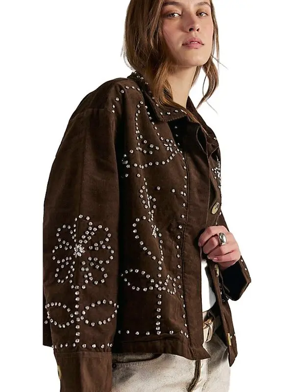 SISSEL EDELBO Emme Corduroy Jacket - Brown