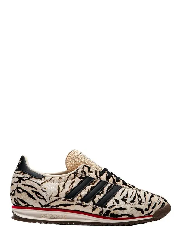 Adidas Sl 72 Og Zebra Sneakers - Off White/core Black/better Scarelet Red