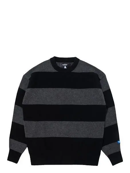BAPE X Kazuki Kuraishi Stripe Knit Sweater - Black