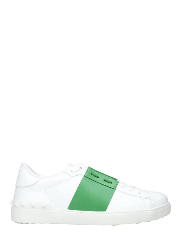 Valentino Garavani Leather Open Sneakers - White