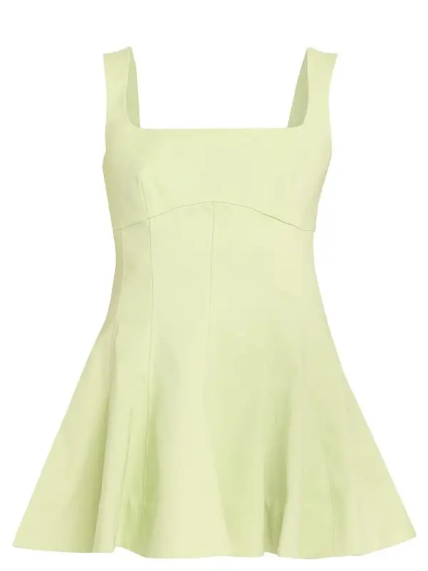 Simkhai Emslie Sleeveless Mini Dress - Celadon