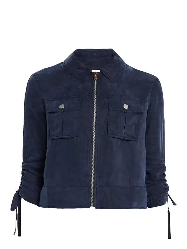 Cinq À Sept Dale Twill Jacket - Navy