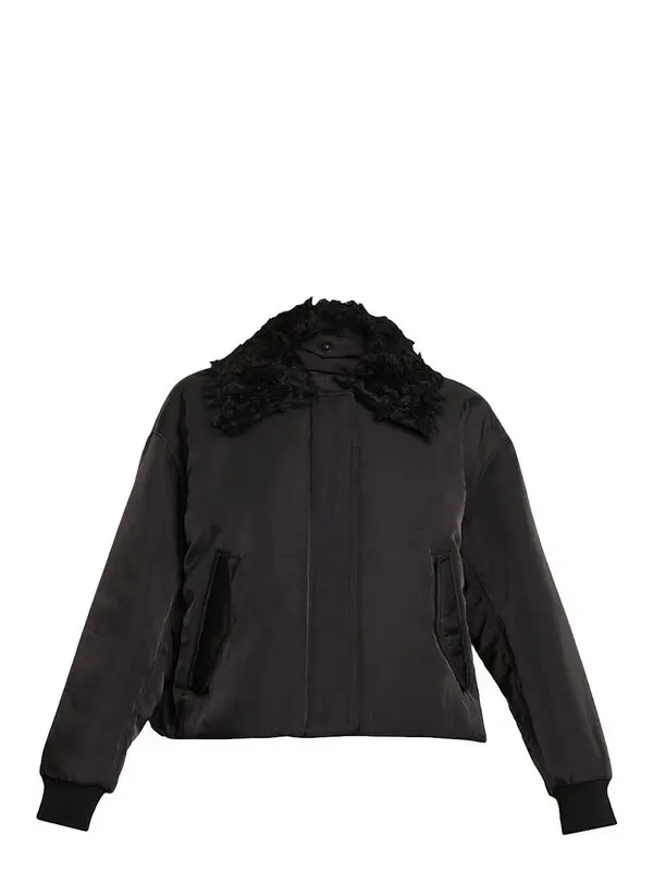 Proenza Schouler White Label Vadra Nylon Jacket - Black