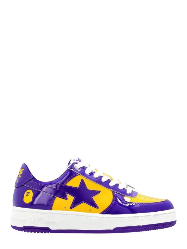 A BATHING APE Low Top Sneakers - Purple