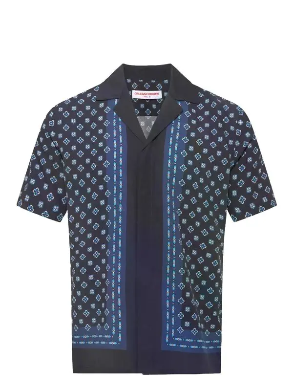 Orlebar Brown Maitan Shirt - Blue