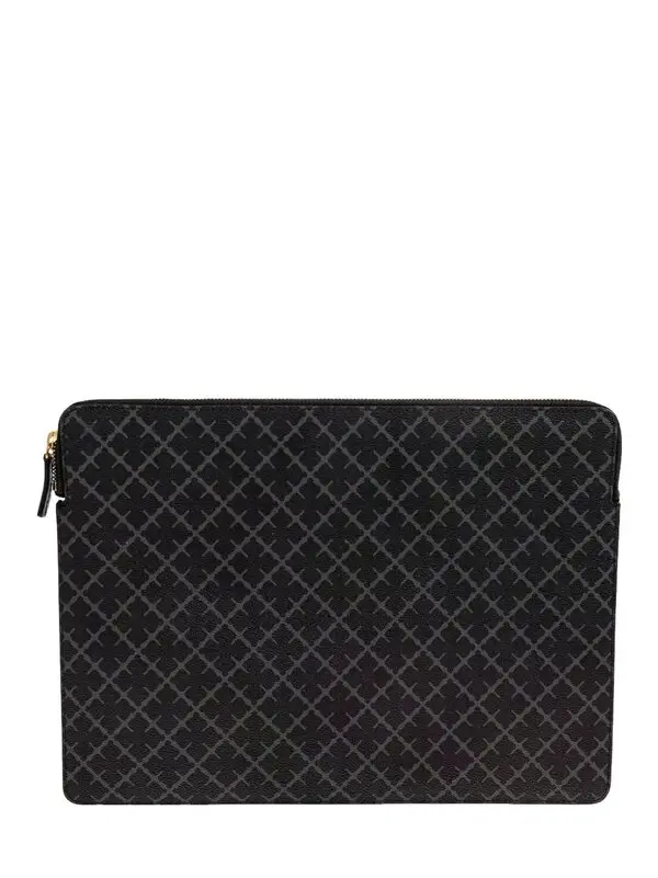 BY MALENE BIRGER Monogram Laptop Bag - Black
