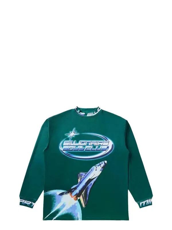 BILLIONAIRE BOYS CLUB Discovery Long-sleeve Knit Top - Green