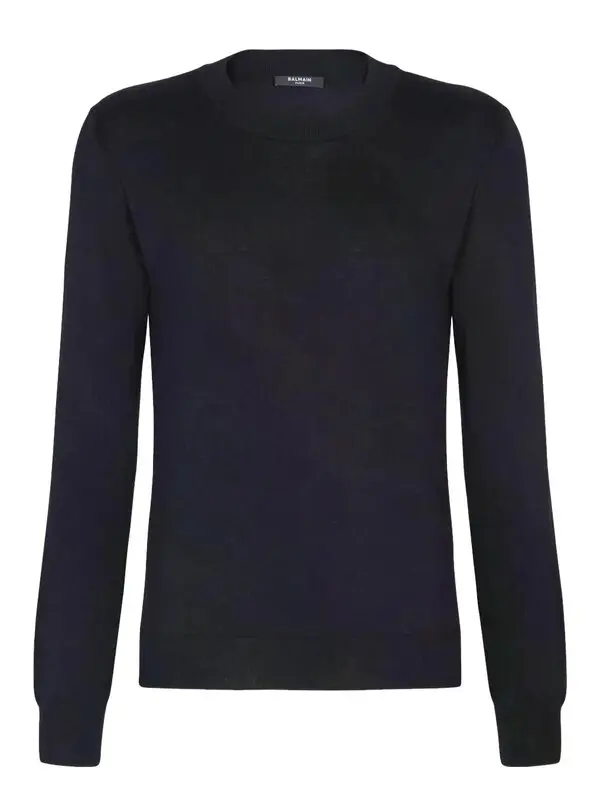 Balmain Crew-neck Sweater - Blue