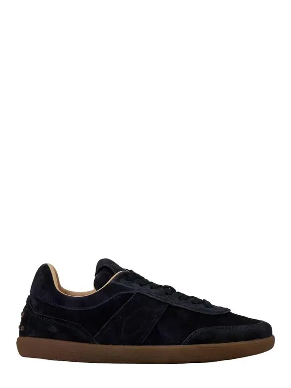 TOD'S Panelled Suede Sneakers - Blue