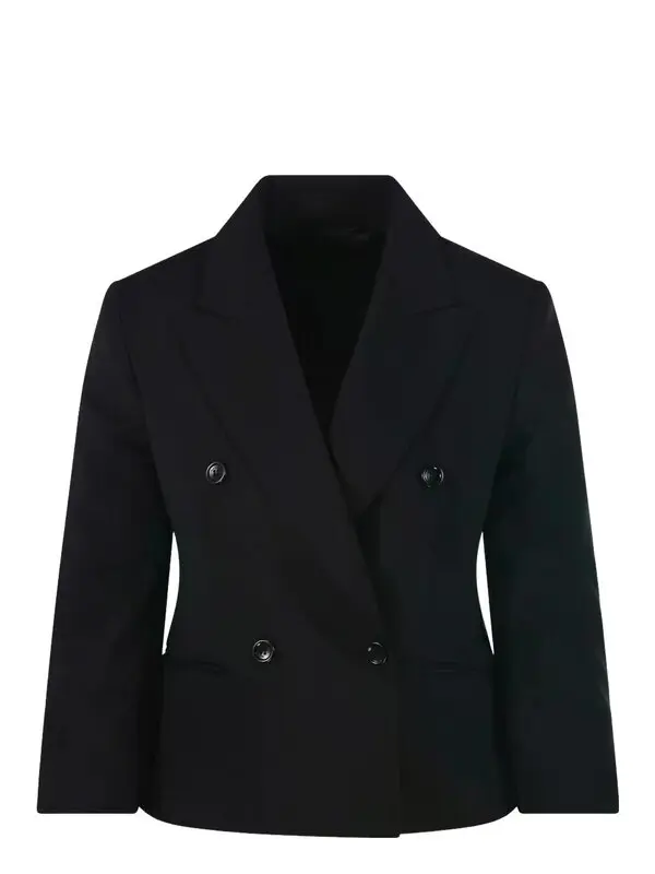 Max Mara Double-breasted Blazer - Black