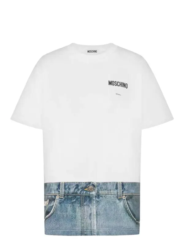 Moschino Logo-print T-shirt - White
