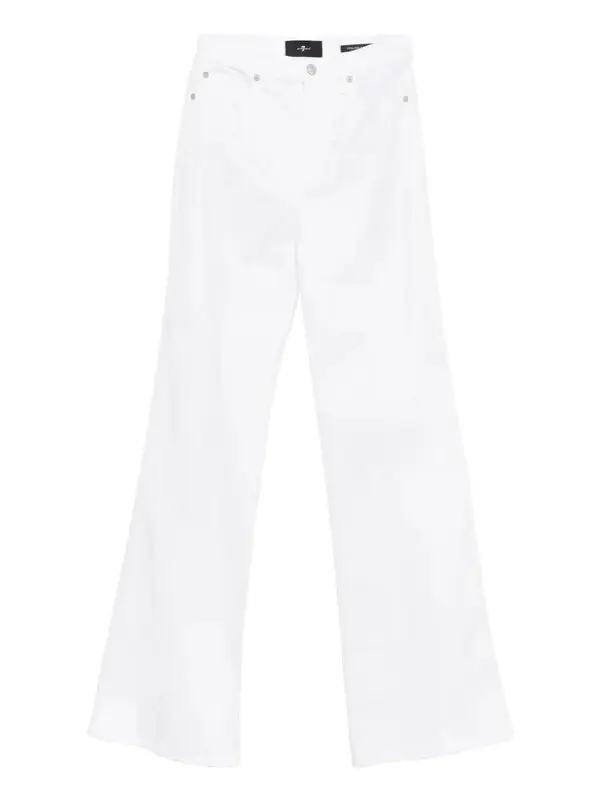 SEVEN Dojo Flare Leg Jeans - White
