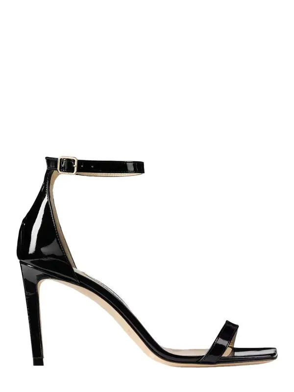 JIMMY CHOO 85mm Alva Sandals - Black