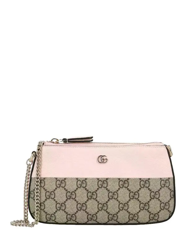 Gucci Mini Gg Marmont Bi-colour Shoulder Bag - Neutrals