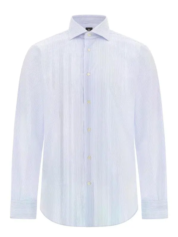 Boggi Milano Striped Shirt - White