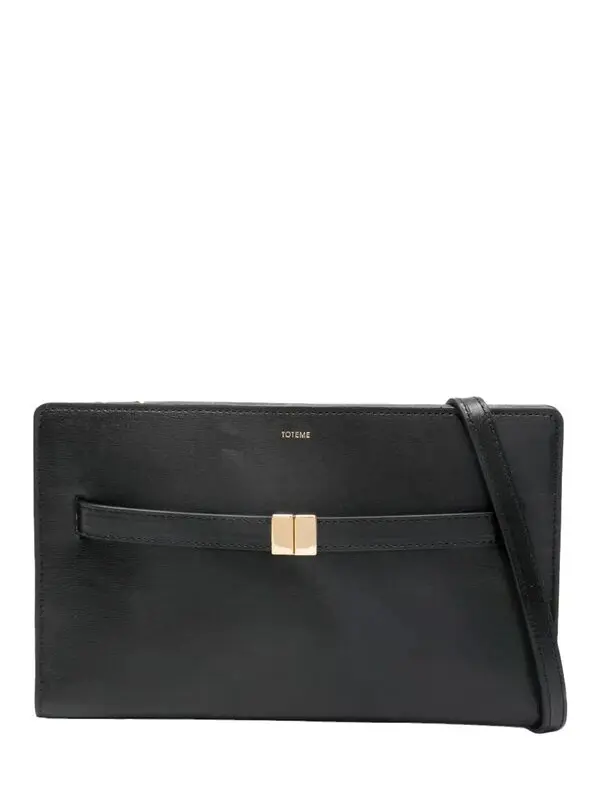TOTEME Belted Cross Body Bag - Black