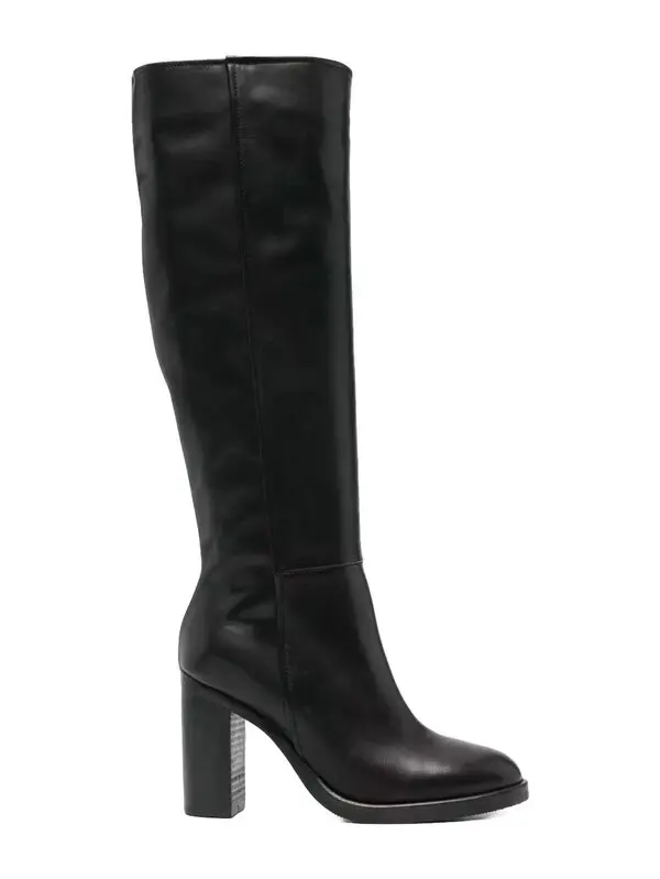 PAOLA PARISI 95mm Block-heel Boots - Black