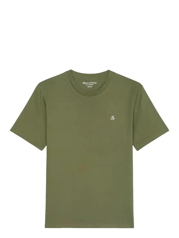 Marc O'polo Logo-embroidered T-shirt - Green