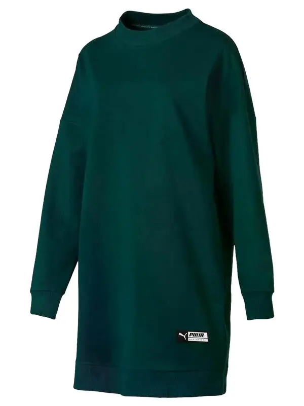 PUMA Trailblazer Long Crew Midi Dress - Green