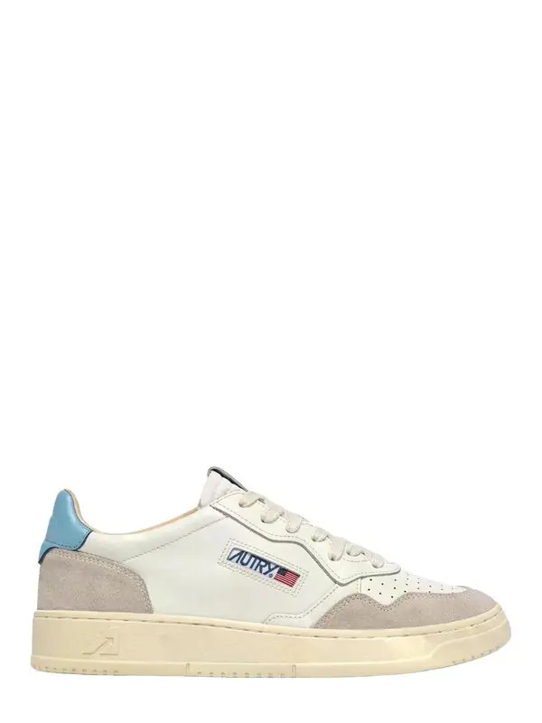 AUTRY Medalist Panelled Sneakers - White