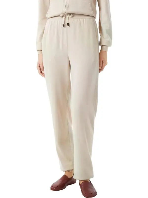 Loro Piana Drawstring-fastening Track Pants - Neutrals