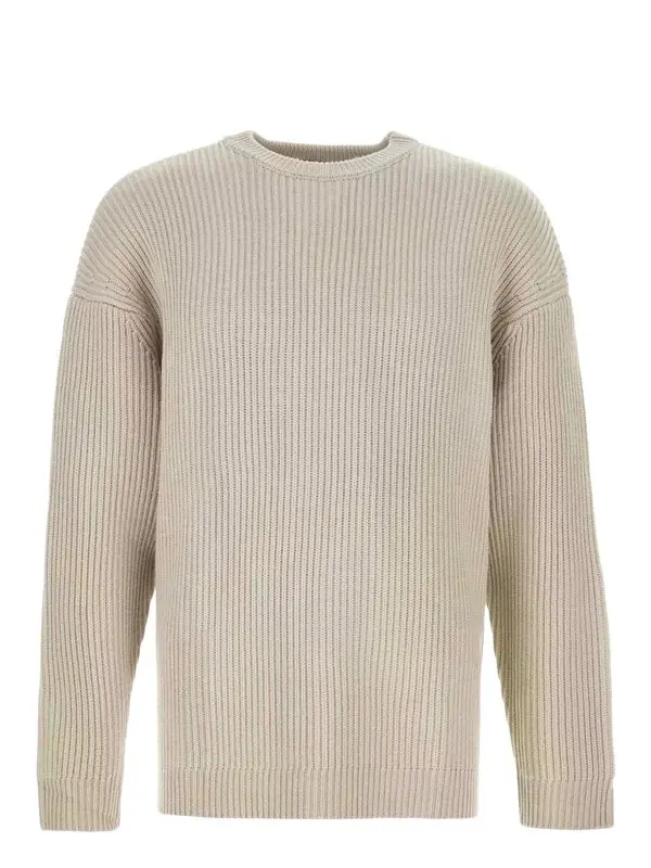 ENTIRE STUDIOS Ribbed Wool Sweater - Neutrals