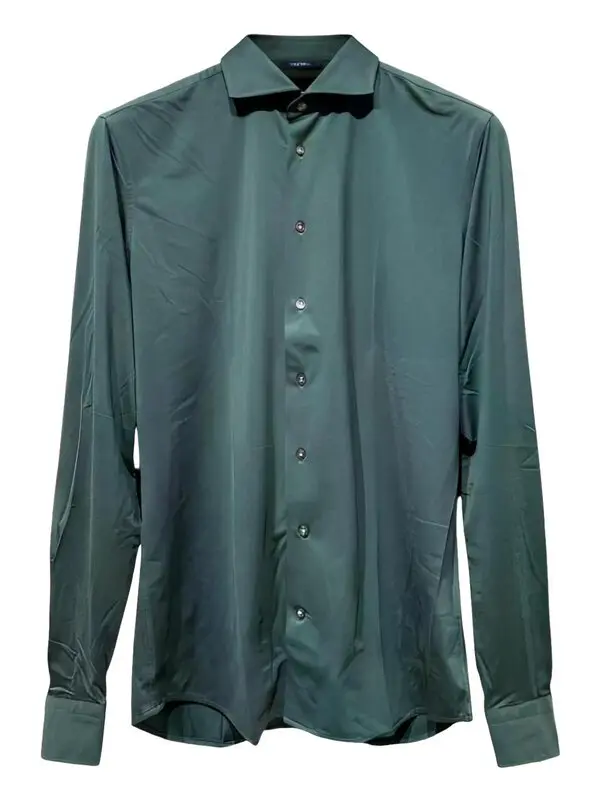 TRAIANO MILANO Button-fastening Shirt - Green