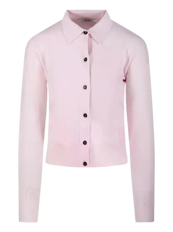 Max Mara Buttoned Cardigan - Pink