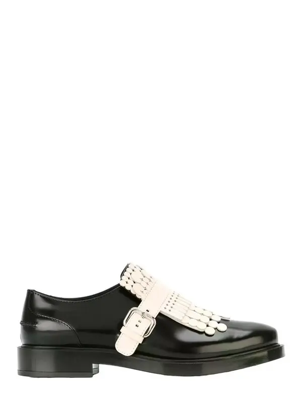 TOD'S Leather Loafers - Black