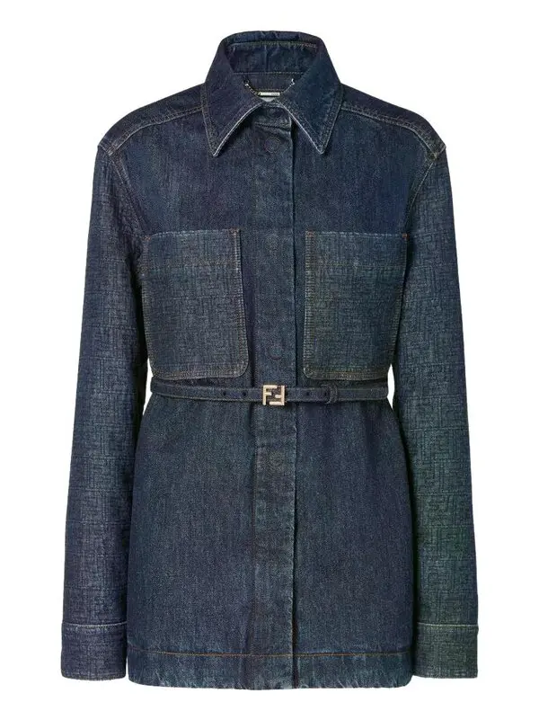 Fendi Denim Jacket - Blue