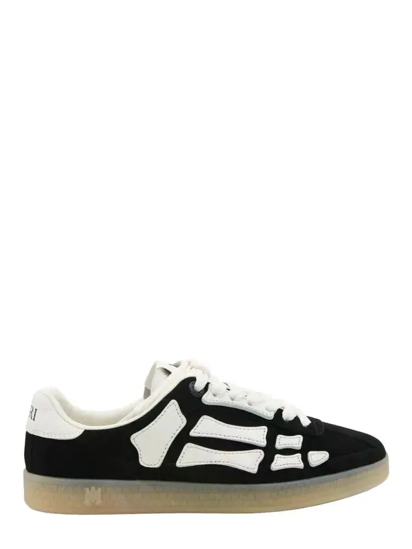 Amiri Bone Appliqué Sneakers - Black