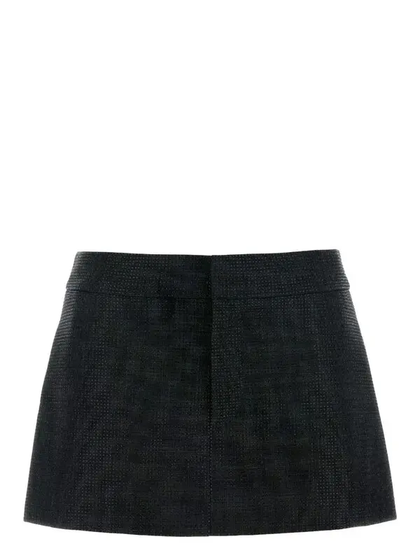 Alexander Wang Wool Mini Skirt - Grey